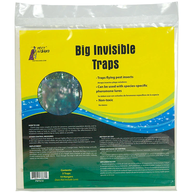 Our New Series On Sale Pest Wizard Big Invisible Insect Trap 5-Pack are ...